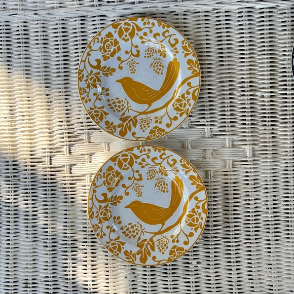 Pier 1 | Kitchen | Pier Imports Bird Plates | Poshmark